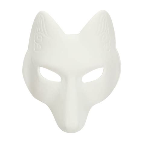Blank Face Masks