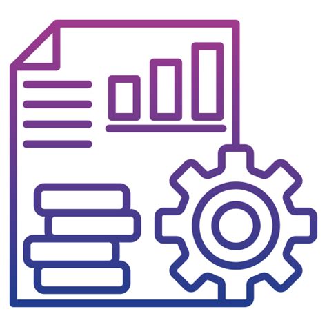 Processing Generic Gradient Outline Icon