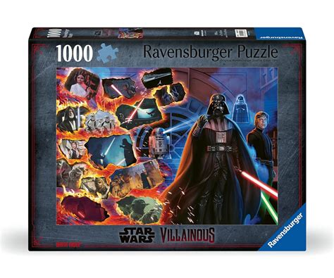 Пъзел за големи Ravensburger 1000 елемента Междузвездни войни Дисни Злодеи Дарт Вейдър КОМСЕД