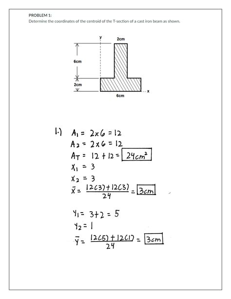 Solution Centroids Statics Of Rigid Bodies Studypool