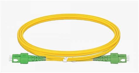 SC APC SC APC OS Duplex Fiber Optik Patch Cord