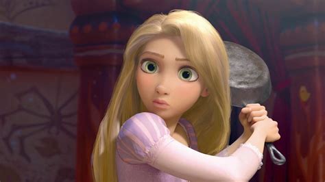Tangled Set Photos Reveal Teagan Croft Rapunzel Hair And A First Look