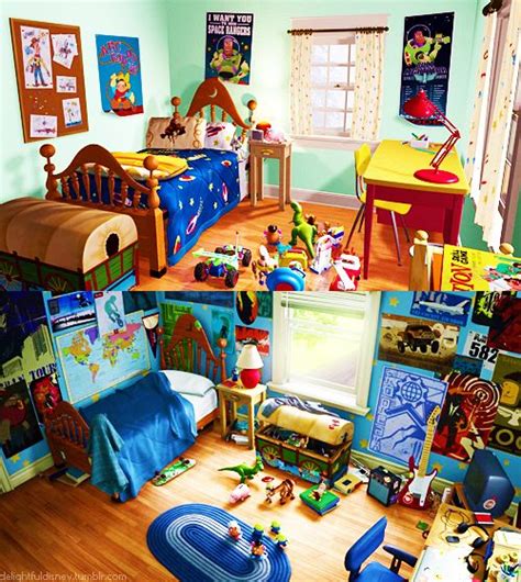 Toy Story ♥ Toy Story Room Toy Story Bedroom Andys Room Toy Story