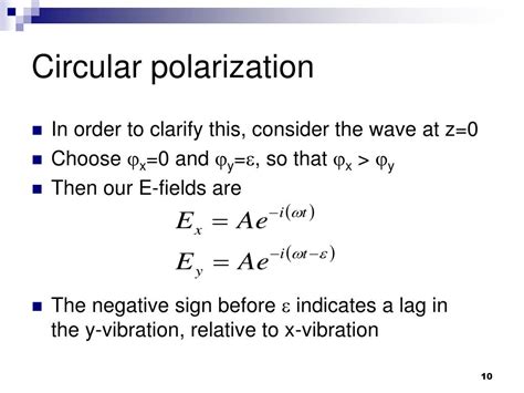 PPT Polarization Jones Vector Matrices PowerPoint Presentation ID