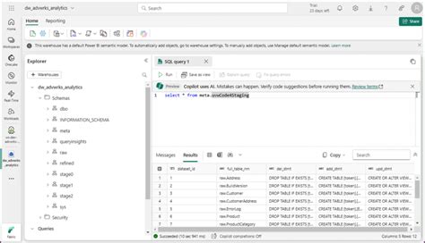 Metadata Driven Pipelines Full Load The Fabric Modern Data Platform Sqlservercentral