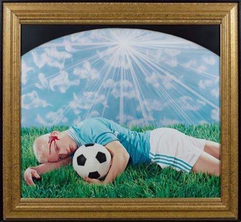 Pierre Et Gilles Le Footballeur Blesse Frederic Lenfant 1998 Mutualart