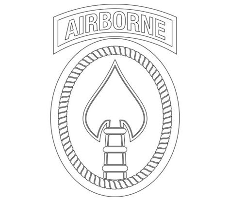 Us Special Operations Command Patch Vector Files Dxf Eps Svg Etsy