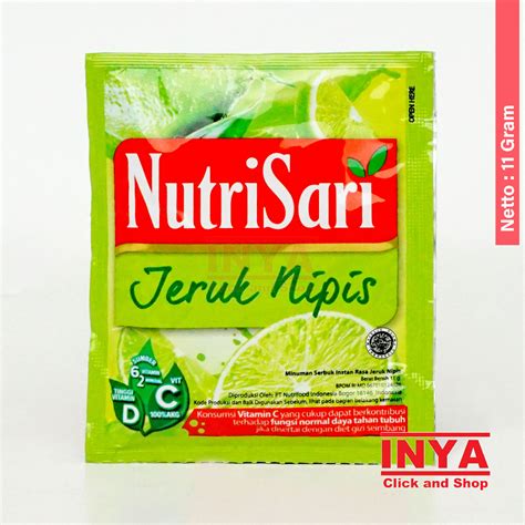 Jual NutriSari All Variant Sachet Minuman Serbuk Instant Powder Drink Shopee Indonesia