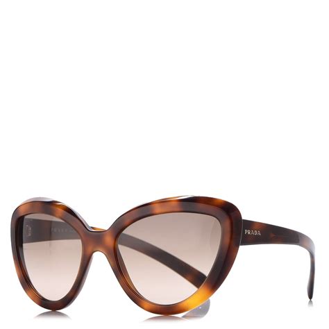 Prada Cat Eye Sunglasses Spr 08r Tortoise 199798 Fashionphile