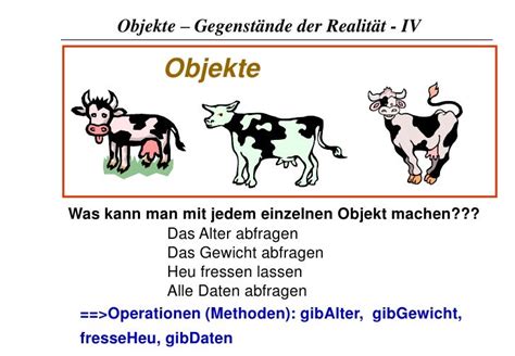 Einführung Objektorientierte Programmierung Klassen Und Objekte