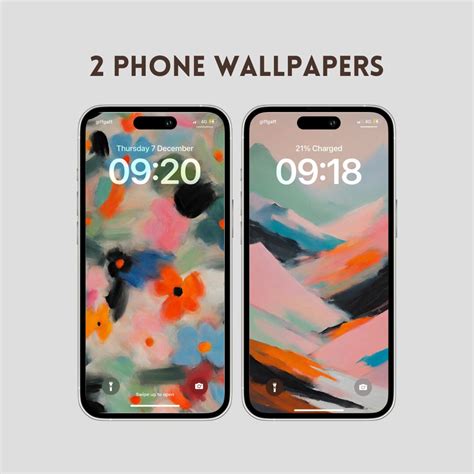 Flower Wallpaper High Resolution Ios 16 Aura Wallpaper Iphone Digital Download Affirmation