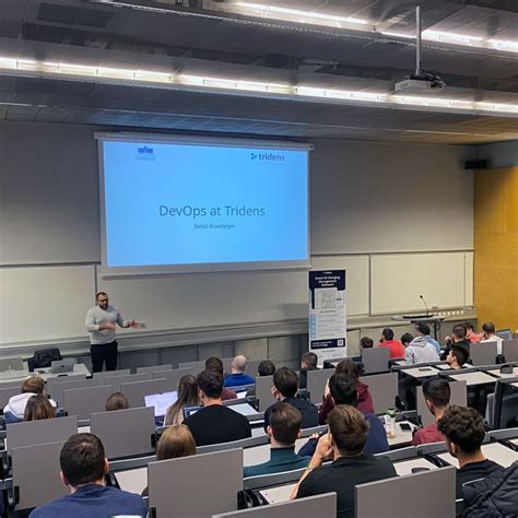 tridens on linkedin previous week we did a devops lecture at um feri