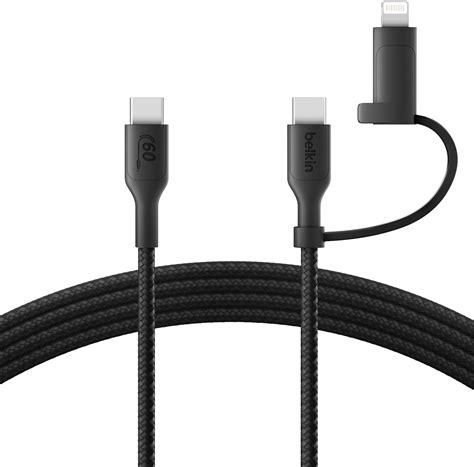 Smartish 2 In 1 Usb C To Usb Clightning Cable Crown