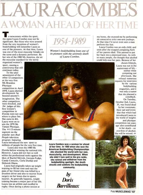 Laura Combes Greatest Physiques