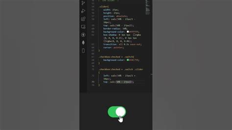 Ios Switch Design With Html Css Css Htmlcss Cssmagic Youtube