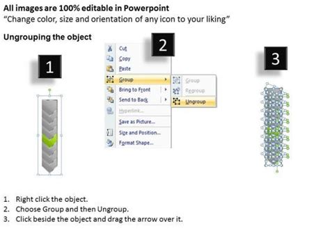 Flow Ppt Background Eight Stages Demonstrated Arrow 6 Graphic