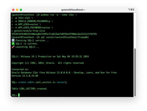 Oracle Database 23 4 Free Now Available On Gvenzl Oracle Free Gerald On It