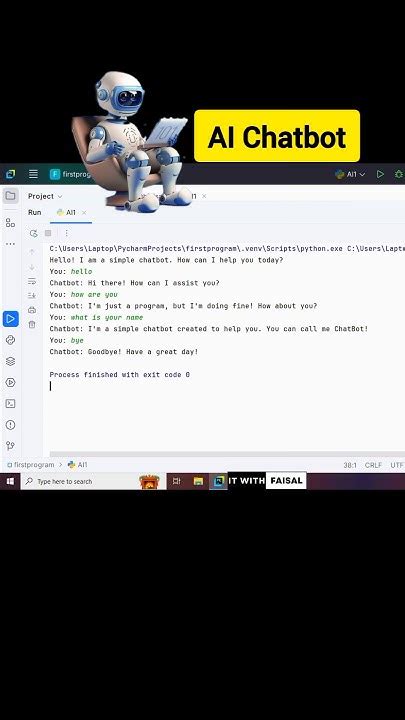 How To Create A Simple Ai Chatbot Using Python Ai Aichatbot