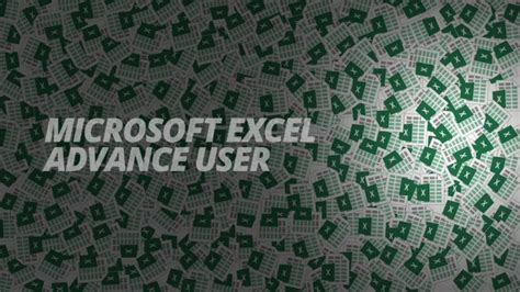 Microsoft Excel For Advance User Hrd Spot