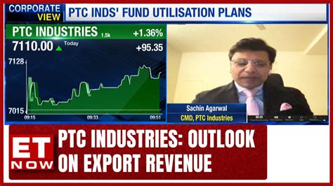 Well Funded For At Least Next 2 Years Sachin Agarwal Cmd Ptc Industries Business News