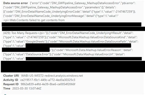 Still Having Issues With My Refresh Rpowerbi