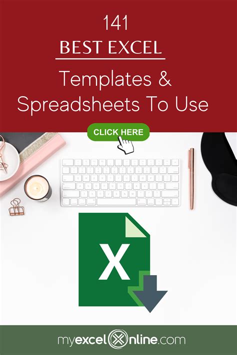 101 Free Excel Templates Myexcelonline Excel Templates Excel