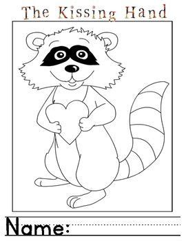 The Kissing Hand Coloring Pages