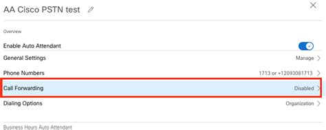 Configure Call Forwarding Selective For Webex Calling Cisco