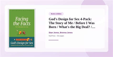 Book Gods Design For Sex 4 Pack The Story Of Me Before I Was Born
