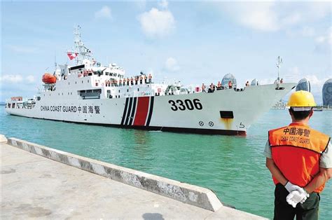第13轮谈判不一般，大陆最强海警船北上，76毫米舰炮剑指台海巡船