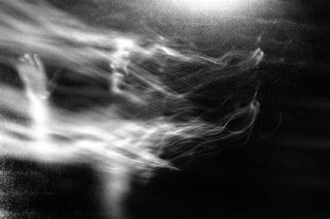 Premium Photo Black And White Man Energy Stream Naked Half Length