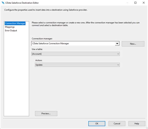 Use The Cdata Ssis Components To Insert New Or Update Existing Snowflake Records From Sql Server