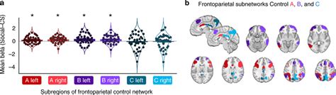 Difference Between Social And Cs Effects In Frontoparietal Control Download Scientific Diagram