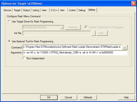 Stm32 Flash Loader Demonstrator Um0462 Mertqforever
