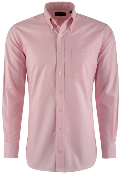 Pinto Ranch Yy Collection Pink Oxford Button Front Western Shirt