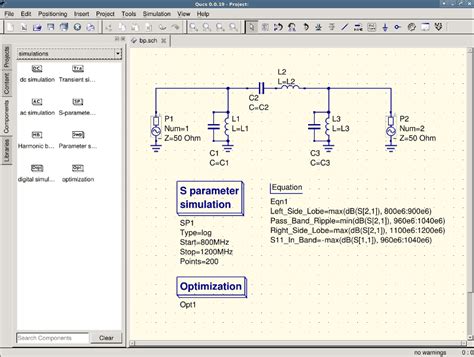 Qucs Getting Started With Optimization