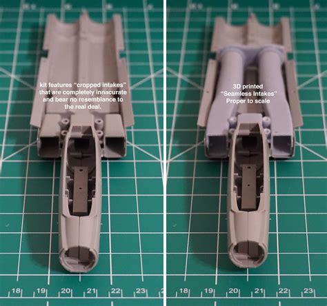 Gwh 1 72 F 15c Misip Ii 3d Printed Seamless Intakes In Progress Pics Arc Discussion Forums