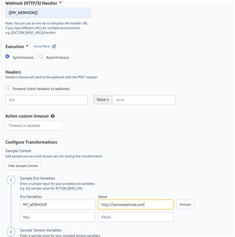 Environment Variables Not Expanded In Actions Transforms · Issue 7905 · Hasuragraphql Engine