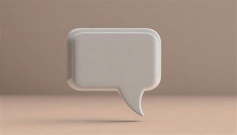 Premium AI Image Bubble Message D Online Chat With Speech Or Talk Object For Social Media Post