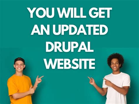 an updated drupal website update drupal coreandmodules upwork