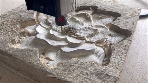 ⚙️ Using The Onefinity Woodworker To Carve Vcarve Pros Magnolia 3d File Youtube