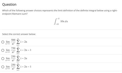 solved which of the following answer choices represents the
