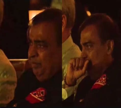 Mukesh Ambani Gets Emotional During Anant Ambanis Emotional Speech At