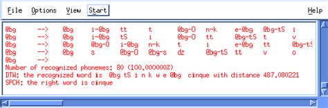 recognized word after dtw analysis download scientific diagram