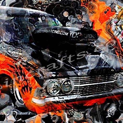 Ford Drag Racing Poster Etsy