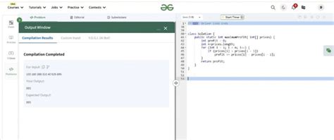 Deepthi Sannayila On Linkedin Geeksforgeeks Codingchallenge Java
