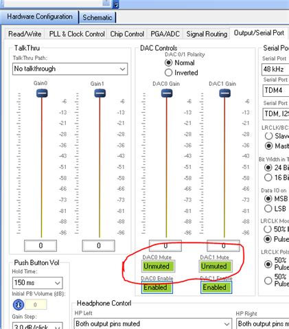 How Do I Use SigmaDSP To Send All Zeroes To The DAC Of ADAU1772 Q A SigmaDSP Processors