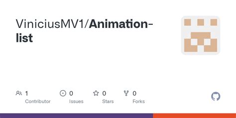 Github Viniciusmv1animation List