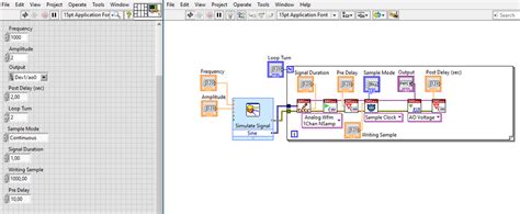 Creating Analog Signal In Labview Rookie Ni Community