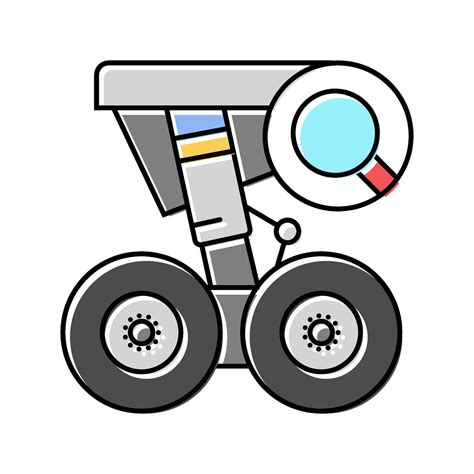 Landing Gear Check Aircraft Color Icon Vector Illustration 35273558 Vector Art At Vecteezy